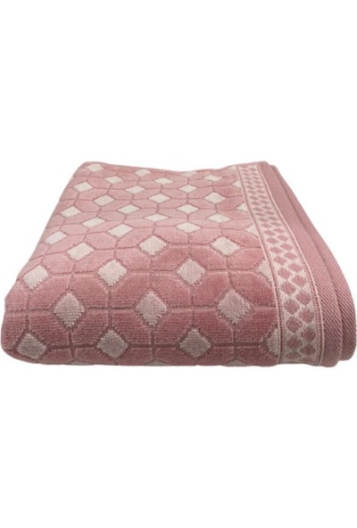 Özdilek damasco banyo seti pembe