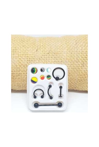 Tuna Takı & Aksesuar Piercing (Cerrahi Çelik) ve Piercing Topu Seti Tuna Takı & Aksesuar Piercing (Cerrahi Çelik) ve Piercing Topu Seti