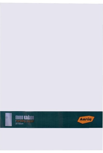 Karin Ebru Kağıdı Beyaz 90 gr 100 Adet 35X50 cm