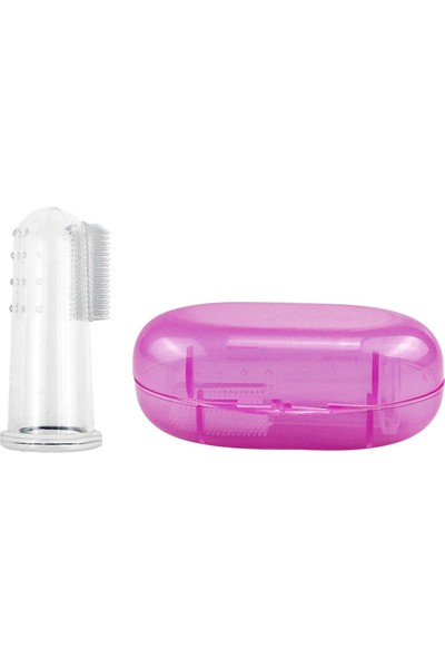 RokkoPet Silikon Diş Fırçası Evcil Hayvanlar Için Kutulu