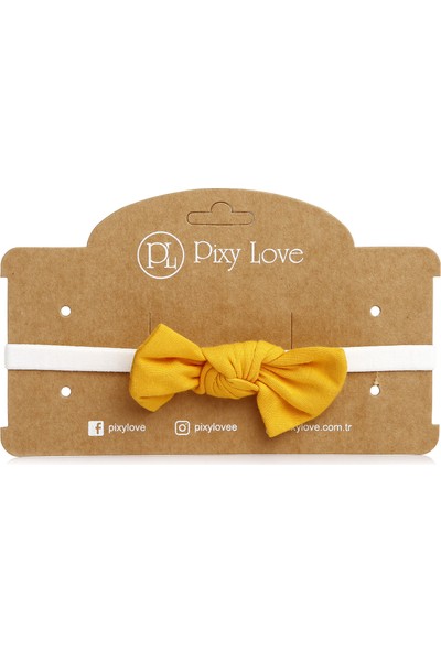 Pixy Love Büyük Fiyonk Saç Bandı Pixy Love Büyük Fiyonk Saç Bandı