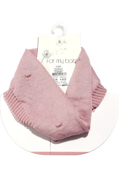 For My Baby Kız Bebek Ince Triko Boyunluk For My Baby Kız Bebek Ince Triko Boyunluk