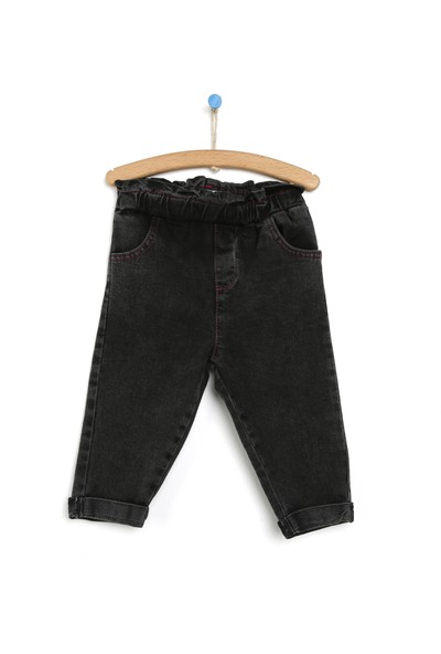 Hello Baby Denim Kız Bebek Baggy Pantolon