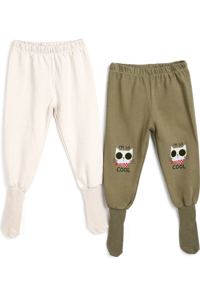 Hello Baby 2li Çoraplı Pijama Pantolon