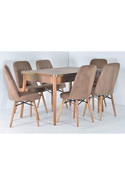 Hilal Consept 6 Kişilik Yemek Masa Takımı