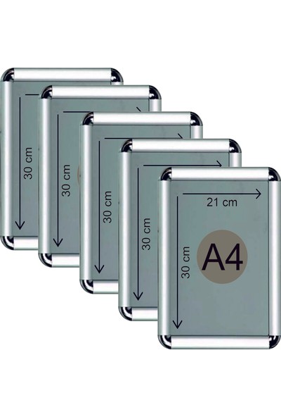 GK Evim A4 Boyutu Açılır Kapanır Rondo Tik Tak Çerçeve 21 x 30 cm 5'li GK Evim A4 Boyutu Açılır Kapanır Rondo Tik Tak Çerçeve 21 x 30 cm 5'li