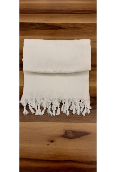 Sanitas Bambu Peştemal Doğal Iplik El Dokuma