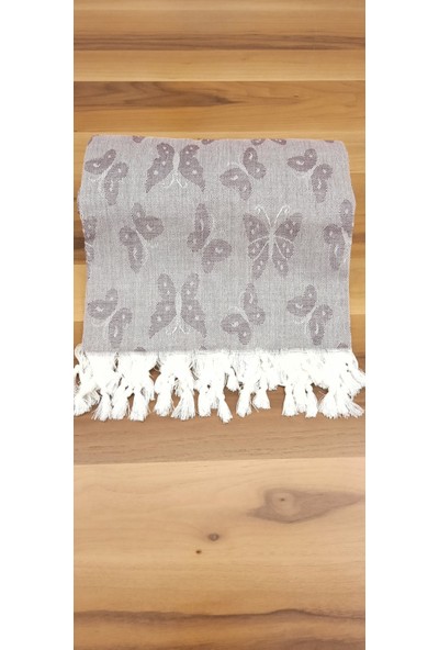 Sanitas Bambu Peştemal Doğal Iplik El Dokuma