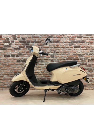 Rks Azure 50 Motorlu Bisiklet Krem Rks Azure 50 Motorlu Bisiklet Krem