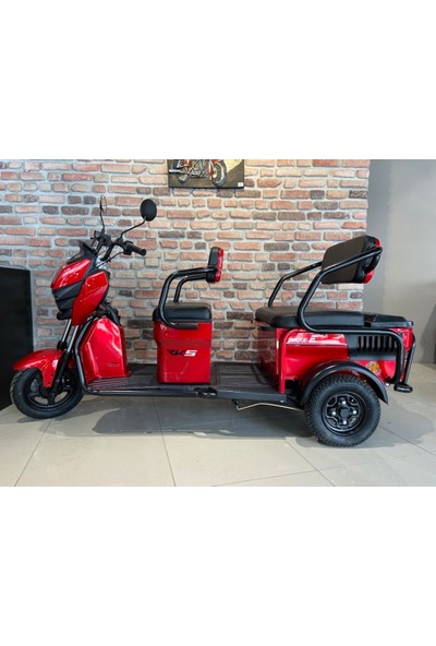 Rks Optımus Elektrikli Scooter Kırmızı