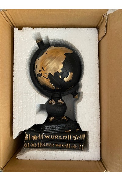 Dekoratif Kitaplı Küre Biblo Ev Ofis Dekoru Süsü Eşya Kitap Dünya Küre Dekoratif Kitaplı Küre Biblo Ev Ofis Dekoru Süsü Eşya Kitap Dünya Küre