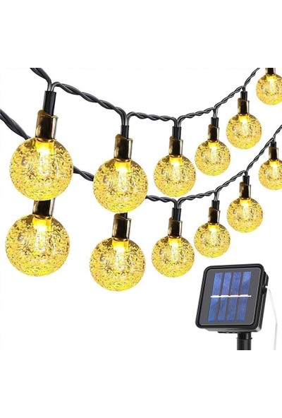 Trendpoint 30 Toplu Sarı Işık Solar Kristal Led Modlu Balkon Dekorasyon Bahçe Aydınlatma Güneş Enerji Trendpoint 30 Toplu Sarı Işık Solar Kristal Led Modlu Balkon Dekorasyon Bahçe Aydınlatma Güneş Enerji