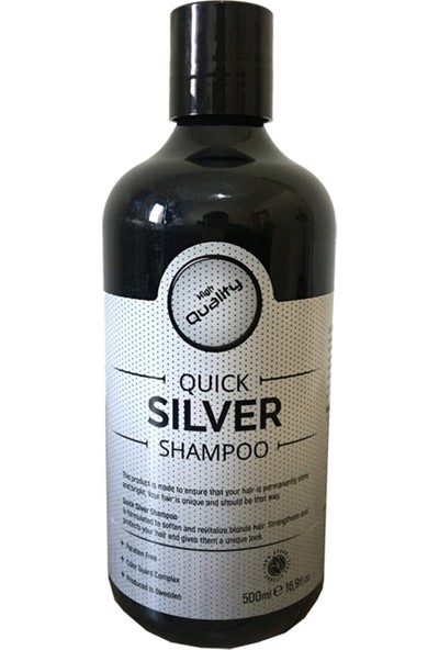 Yoyoso Marsoni High Quality Quick Silver Mor Şampuan 500ML