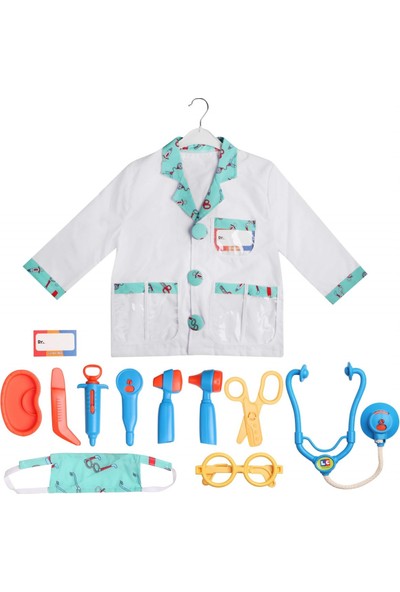 Let's Be Child Lc Mavi Doktor Seti ve Çocuk Kostümü Let's Be Child Lc Mavi Doktor Seti ve Çocuk Kostümü