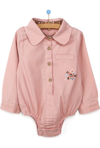 Overdo Çiçek Gömlek Body