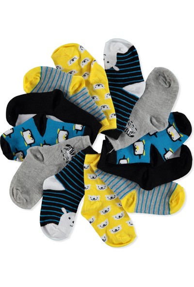 Hellobaby Penguen,ayıcık 6lı Soket Çorap