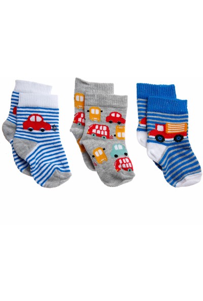 Albio Araba 3lü Soket Çorap