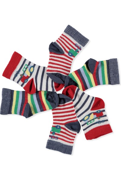 Aziz Bebe Araba 3lü Soket Çorap Aziz Bebe Araba 3lü Soket Çorap
