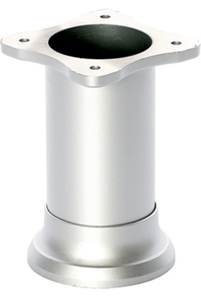 Eroğlu Eko Plastik Ayak Matkrom Ø50 Mat Krom 5 cm