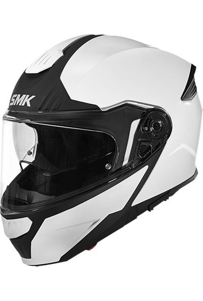 Smk Gullwing Çeneden Açılır Kask | Beyaz
