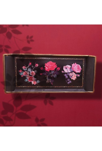 Dubai Ticaret Şık Tasarım Kahve 6 Sunum Tepsisi Dubai Ticaret Şık Tasarım Kahve 6 Sunum Tepsisi