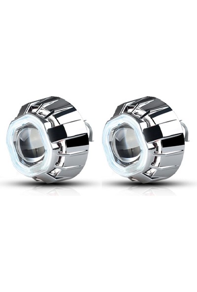 C9 Çift Angel Kare Bi-Xenon Extreme Serisi Far Merceği 2.6 Mavi C9 Çift Angel Kare Bi-Xenon Extreme Serisi Far Merceği 2.6 Mavi