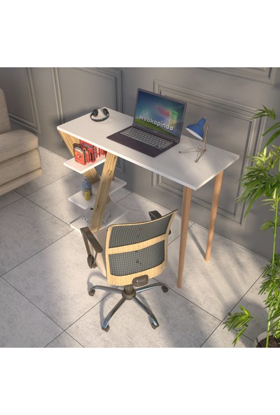 webkapinda 3 Raflı Çalışma Masası Bilgisayar Masası Ofis Masası Ders Masası Laptop Masası webkapinda 3 Raflı Çalışma Masası Bilgisayar Masası Ofis Masası Ders Masası Laptop Masası