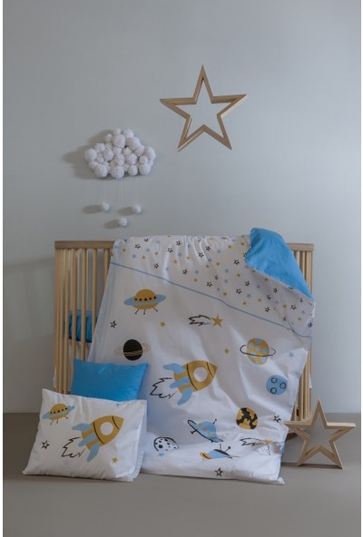 Merbasita Uzay Bebek Nevresim Takımı