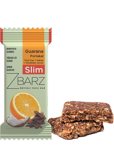 Zbarz Slim Guarana Portakal 35 gr