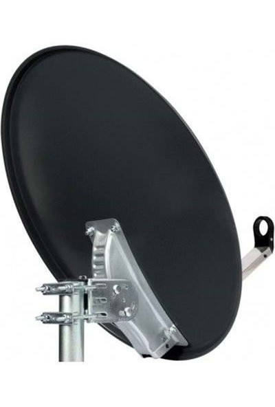 Gessat 8010 80 cm Siyah Saab Modeli Ofset Çanak Gessat 8010 80 cm Siyah Saab Modeli Ofset Çanak