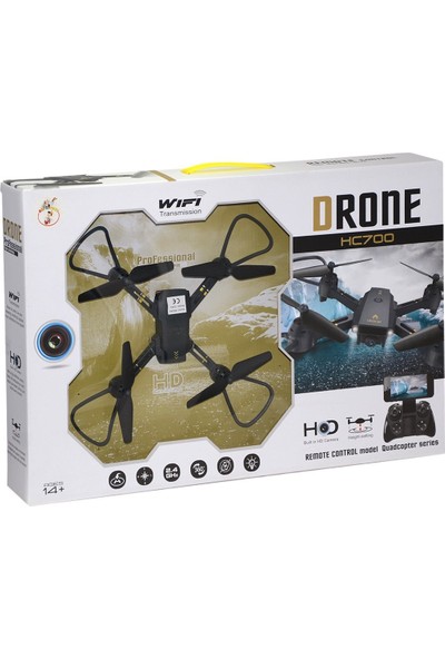 Gepettoys Q393 Gepettoys Wifi Özellikli Full Kameralı Drone HC700 Gepettoys Q393 Gepettoys Wifi Özellikli Full Kameralı Drone HC700