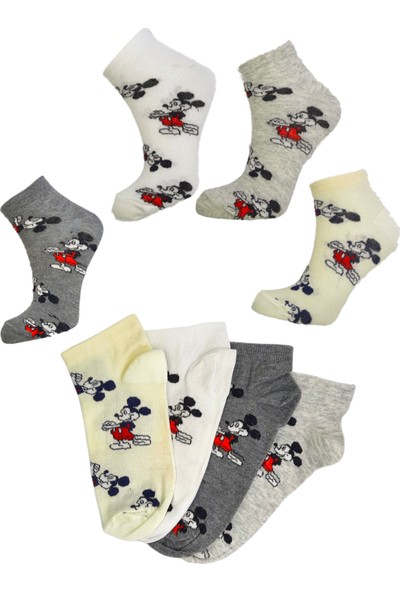 Black Arden Socks 4 Çift 36-40 Kadın Pamuklu Renkli Patik Çorap BT-0314 Black Arden Socks 4 Çift 36-40 Kadın Pamuklu Renkli Patik Çorap BT-0314