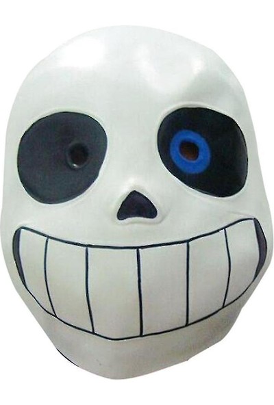 Lateks Ustal Maske Mavi Gözlü Cadılar Bayramı Başlık Sahne Sans Parti Cosplay Maskesi Lateks Ustal Maske Mavi Gözlü Cadılar Bayramı Başlık Sahne Sans Parti Cosplay Maskesi