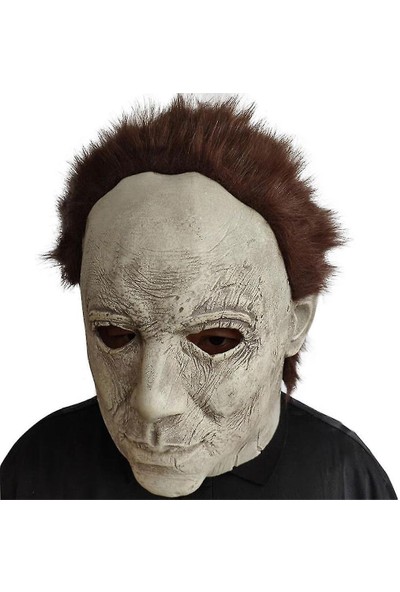 Michael Myers Maske Cadılar Bayramı Lateks Headgear Cosplay Sahne Maskesi Michael Myers Maske Cadılar Bayramı Lateks Headgear Cosplay Sahne Maskesi