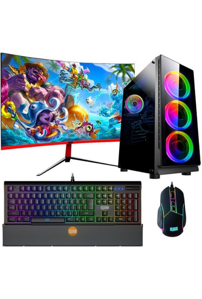 Dragos DRx802 i5 6400T 16GB Ram 512GB SSD 4GB RX550 23.6'' 165Hz Curved Oyun Bilgisayarı Dragos DRx802 i5 6400T 16GB Ram 512GB SSD 4GB RX550 23.6'' 165Hz Curved Oyun Bilgisayarı
