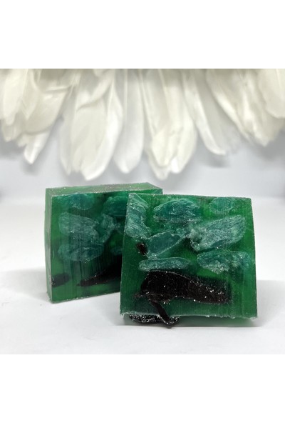 Natuur Collection 1881 Zümrüt Taşı Sabunu Egzotik Orman Kokulu 2'li Dekoratif Sabun