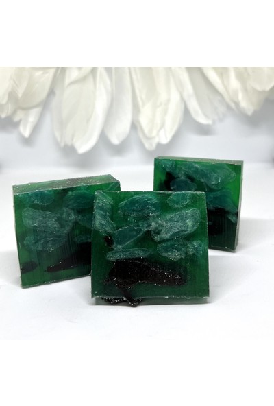 Natuur Collection 1881 Zümrüt Taşı Sabunu Egzotik Orman Kokulu 3'lü Dekoratif Sabun