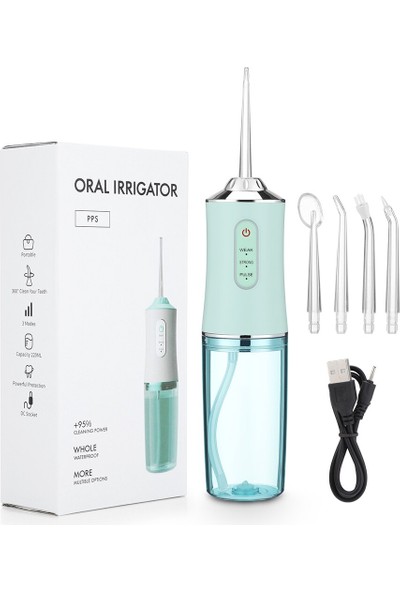 Ywxlight Oral Irrigator USB Şarj Edilebilir Taşınabilir Diş Suyu Jet Suyu (Yurt Dışından) Ywxlight Oral Irrigator USB Şarj Edilebilir Taşınabilir Diş Suyu Jet Suyu (Yurt Dışından)
