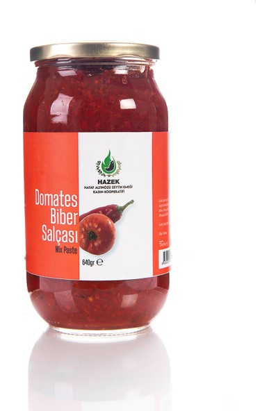 Hazek Kadın Kooperatifi Domates-Biber Karışık Salça