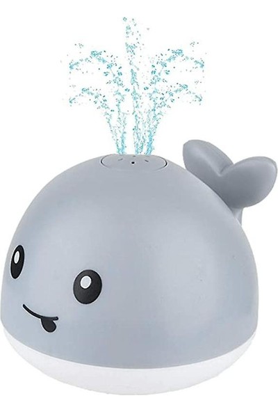 1 Adet Bebek Işık Up Banyo Küvet Oyuncaklar Balina Su Yağmurlama Havuzu Oyuncaklar Toddlers Bebekler Çocuklar | Banyo Oyuncak