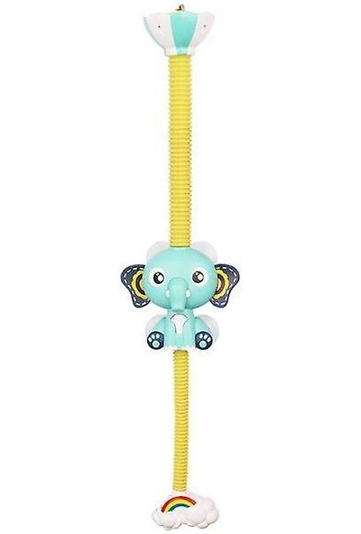 Sevimli Fil Musluk Bebek Banyo Su Oyunu Duş Başlığı Elektrikli Su Sprey Oyuncak | Banyo Oyuncak