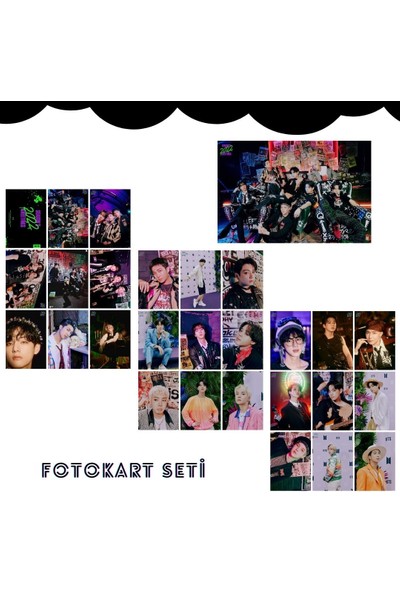 Kpop Dünyası Bts '' 2022 Season's Greetings '' Fotokart Seti