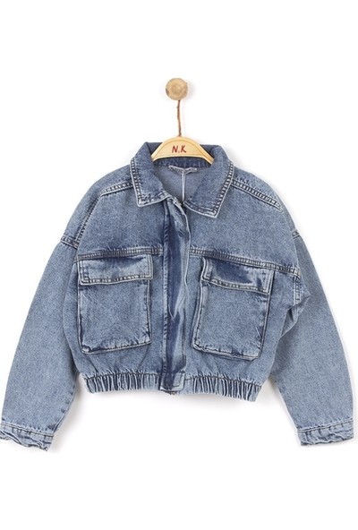 Nk Kids Kız Çocuk Lastikli Ceket Nk Kids Kız Çocuk Lastikli Ceket
