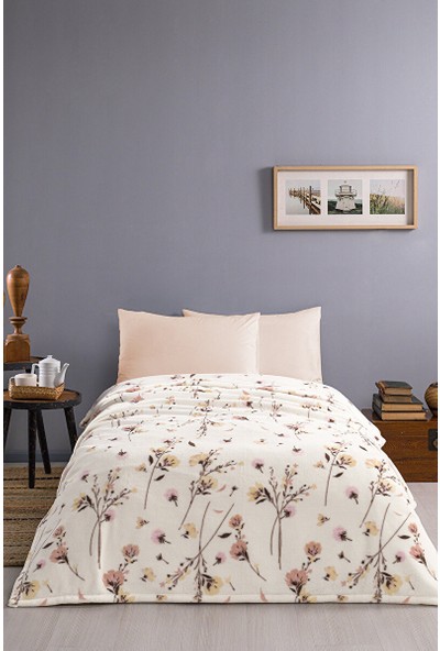 Floretta Bloomstring Tek Kişilik Soft Battaniye