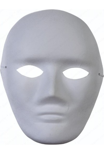 Regi Boyanabilir Yüz Maskesi (Kağıt Maske)