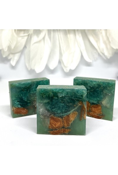 Natuur Collection 1881 Aquamarine Sabunu 3'lü Taze Okyanus Kokulu Dekoratif Sabun (3 Adet) Natuur Collection 1881 Aquamarine Sabunu 3'lü Taze Okyanus Kokulu Dekoratif Sabun (3 Adet)