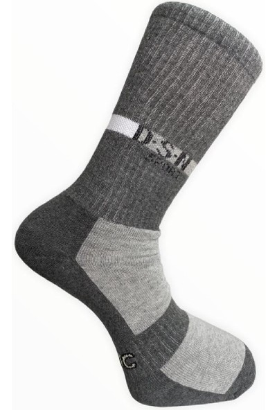 Design Spor Havlu Çorap 3 Adet