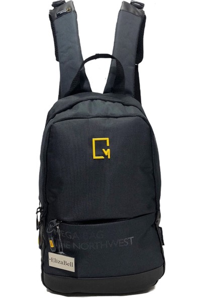 ElizaBell Siyah Erkek Sırt Çantası Ebat 32 cm 22CM Küçük Boy 4 Gözlü ElizaBell Siyah Erkek Sırt Çantası Ebat 32 cm 22CM Küçük Boy 4 Gözlü