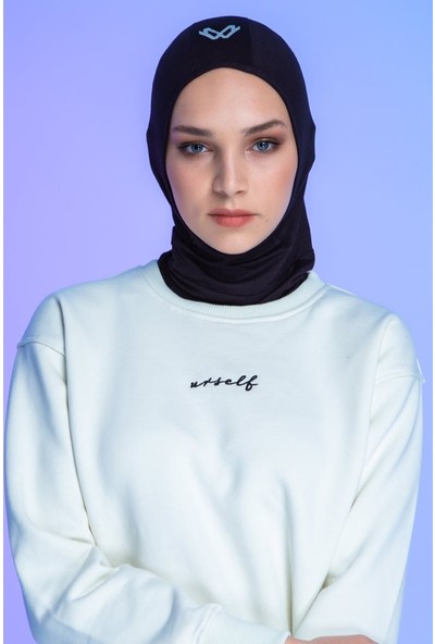 Manila Aktif Siyah Bone Hijab