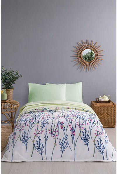 Floretta Fiorito Çift Kişilik Soft Battaniye